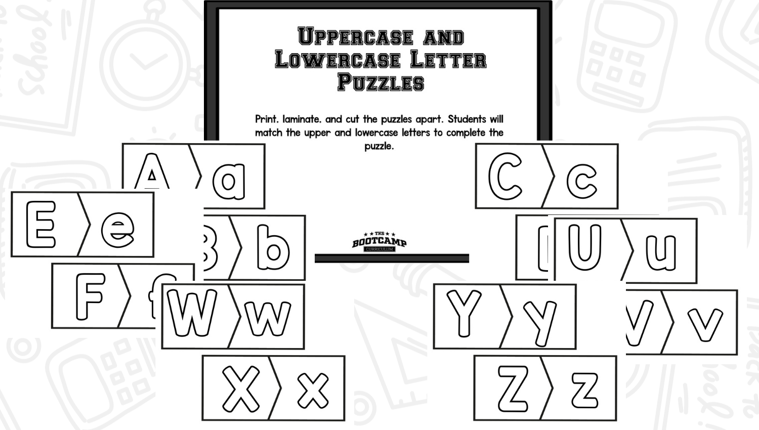 ABC Bootcamp: A 26-Day Introduction to Letters and Sounds (No Theme ...