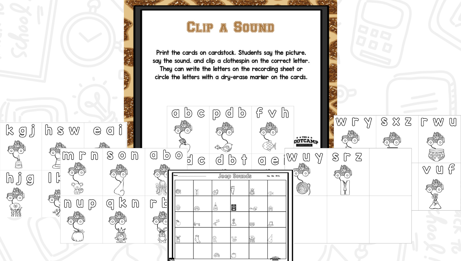 ABC Bootcamp: A 26-Day Introduction to Letters and Sounds (Safari Them ...