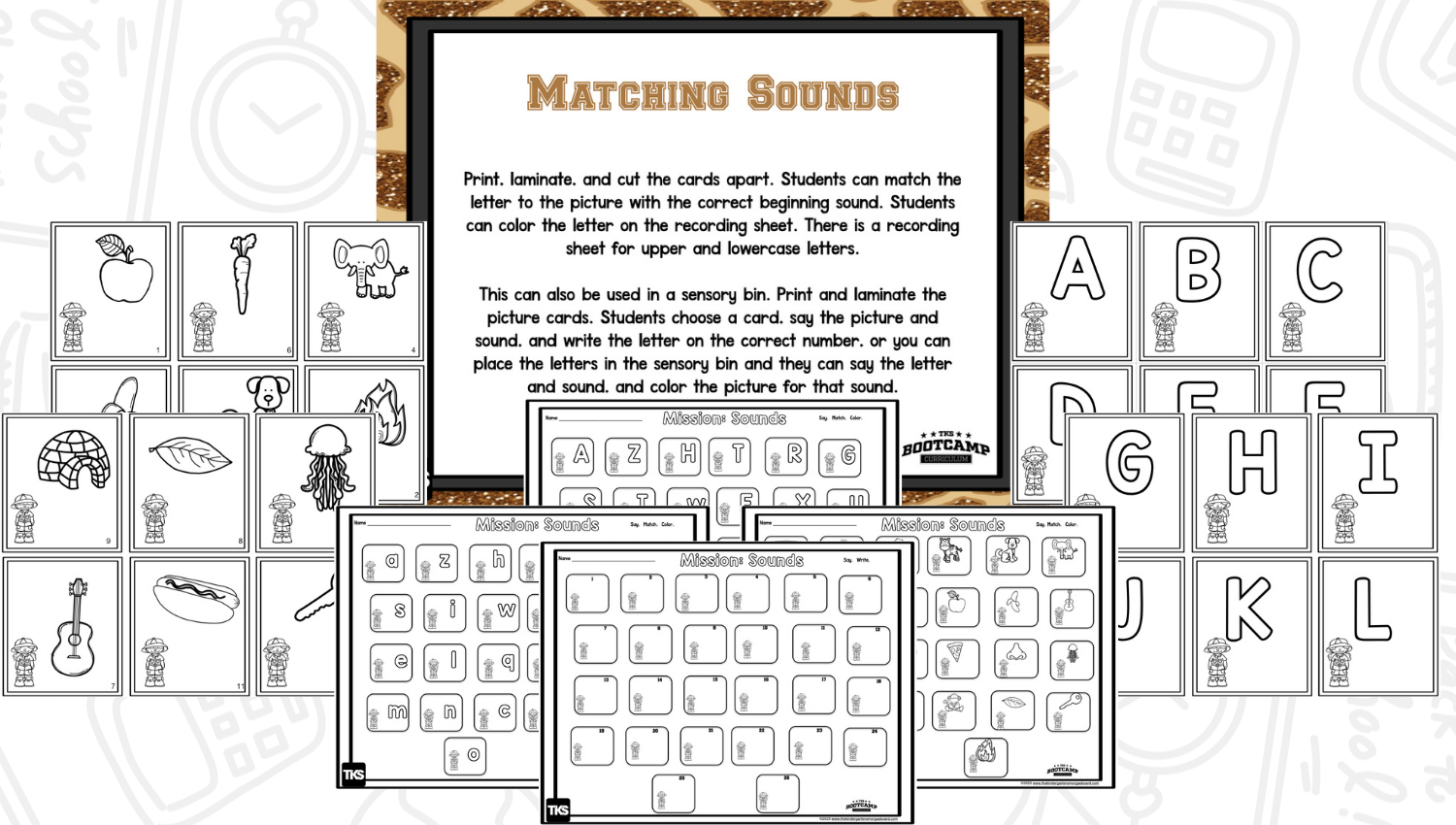 ABC Bootcamp: A 26-Day Introduction to Letters and Sounds (Safari Them ...