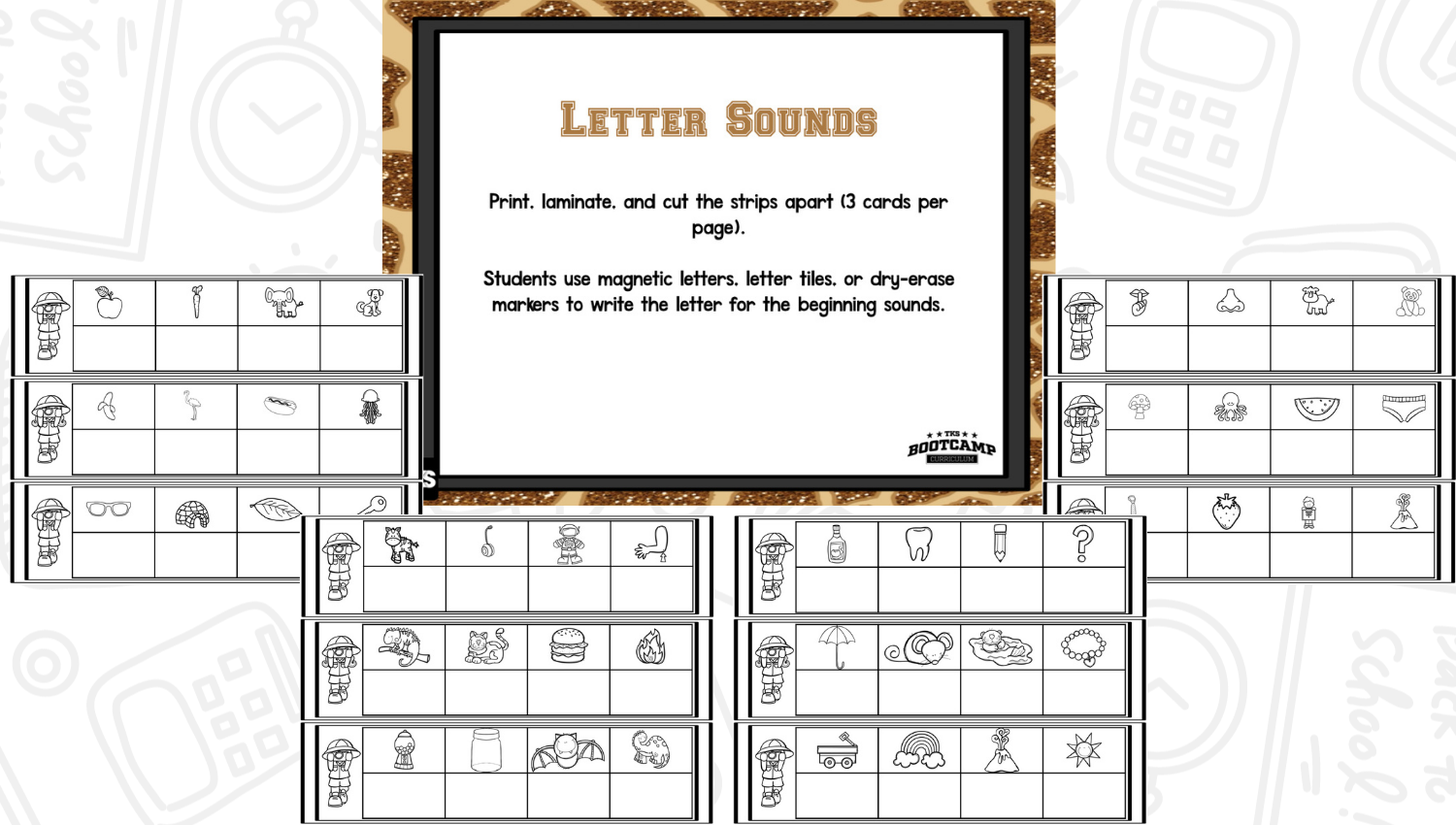 ABC Bootcamp: A 26-Day Introduction to Letters and Sounds (Safari Them ...