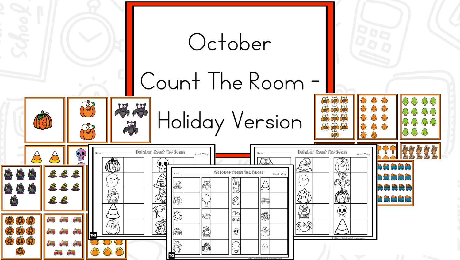 Count the Room for the Whole Year! – The Kindergarten Smorgasboard ...