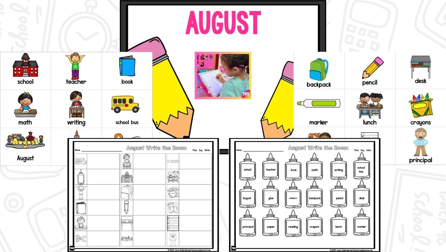 Write the Room for the Whole Year! – The Kindergarten Smorgasboard ...