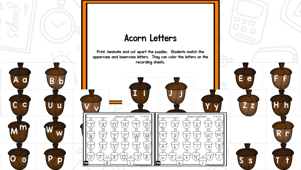 Acorn Learning: Letters, Sounds, Numbers, and Counting – The ...