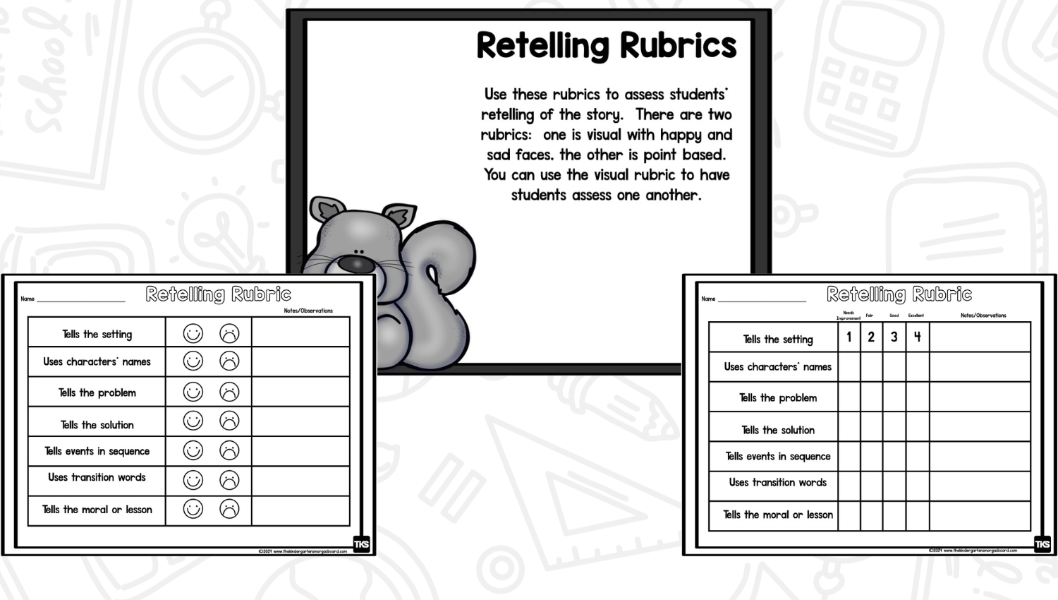 Read It Up! Squirrel's New Year's Resolution – The Kindergarten ...