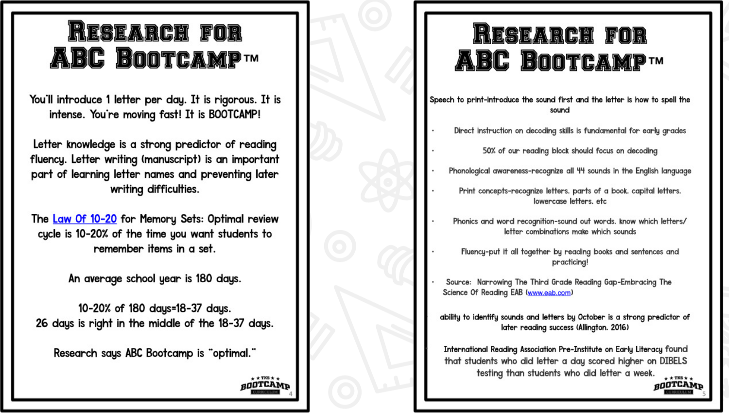 ABC Bootcamp: A 26-Day Introduction to Letters and Sounds (Safari Them ...