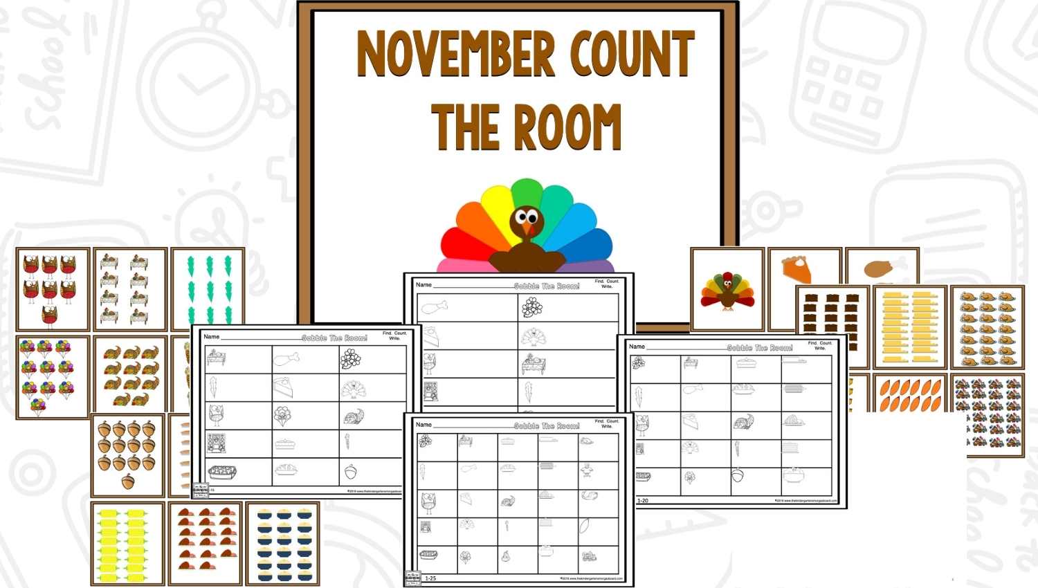 Count the Room for the Whole Year! – The Kindergarten Smorgasboard ...