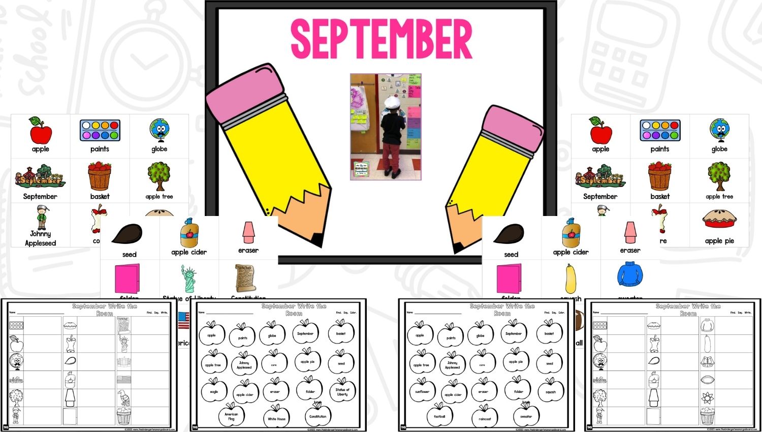 Write the Room for the Whole Year! – The Kindergarten Smorgasboard ...