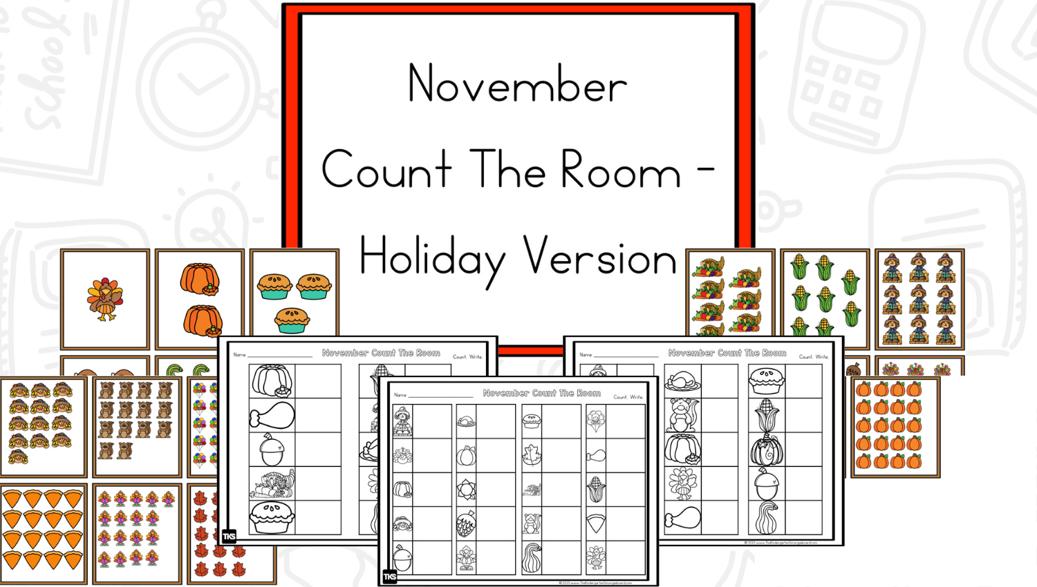 Count the Room for the Whole Year! – The Kindergarten Smorgasboard ...