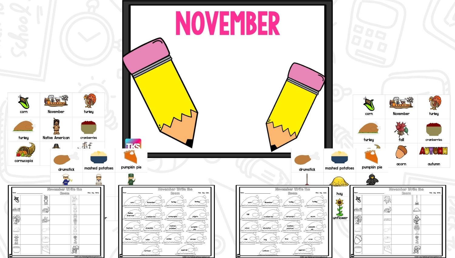 Write the Room for the Whole Year! – The Kindergarten Smorgasboard ...