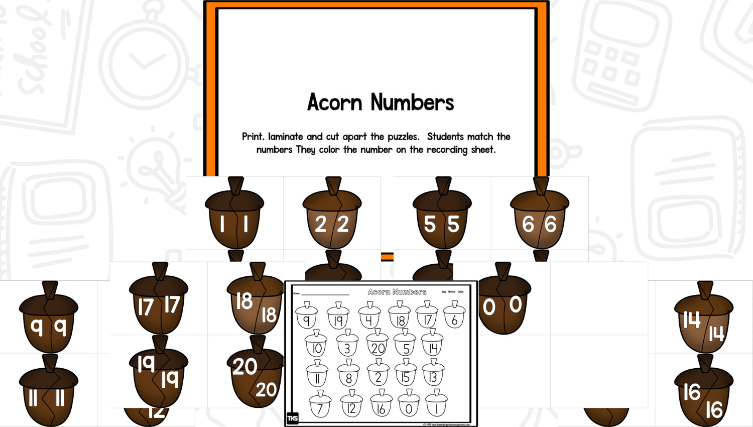 Acorn Learning: Letters, Sounds, Numbers, and Counting – The ...