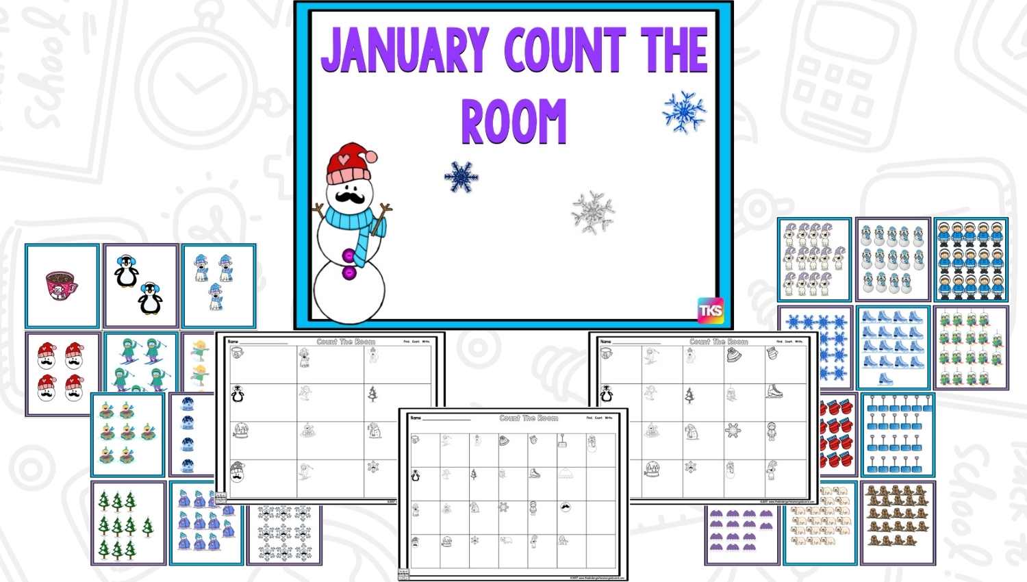 Count the Room for the Whole Year! – The Kindergarten Smorgasboard ...