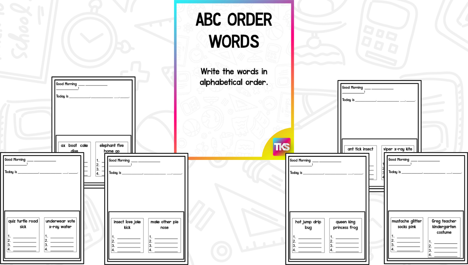 Morning Messages BUNDLE! – The Kindergarten Smorgasboard Online Store