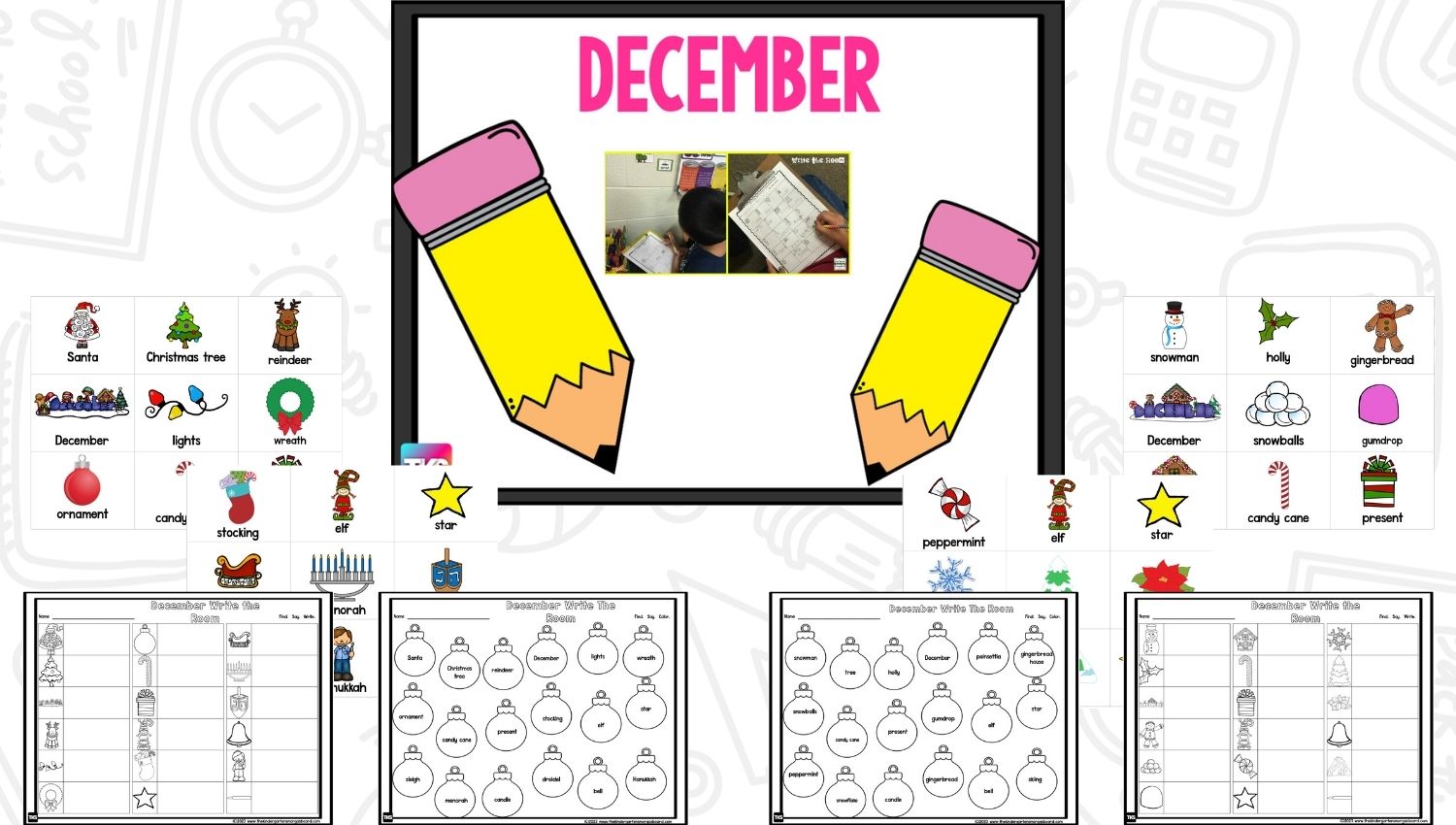 Write the Room for the Whole Year! – The Kindergarten Smorgasboard ...
