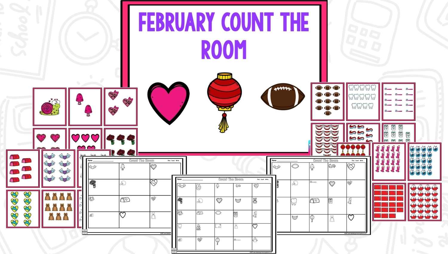 Count the Room for the Whole Year! – The Kindergarten Smorgasboard ...