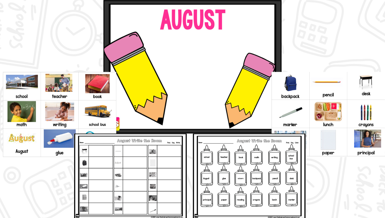 Write The Room For The Year Real Photographs – The Kindergarten ...