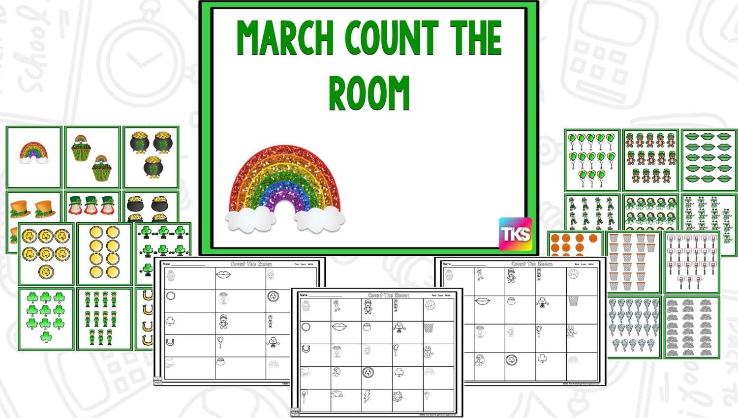 Count the Room for the Whole Year! – The Kindergarten Smorgasboard ...