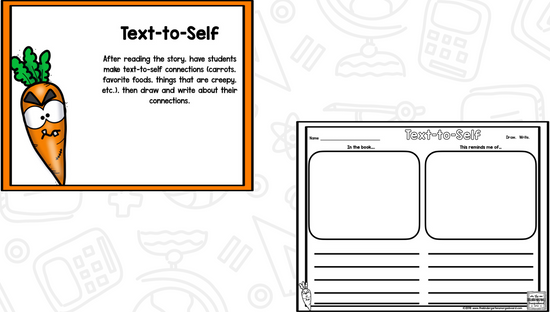 Creepy Carrots - Reading Comprehension Strategies & Activities - Read ...