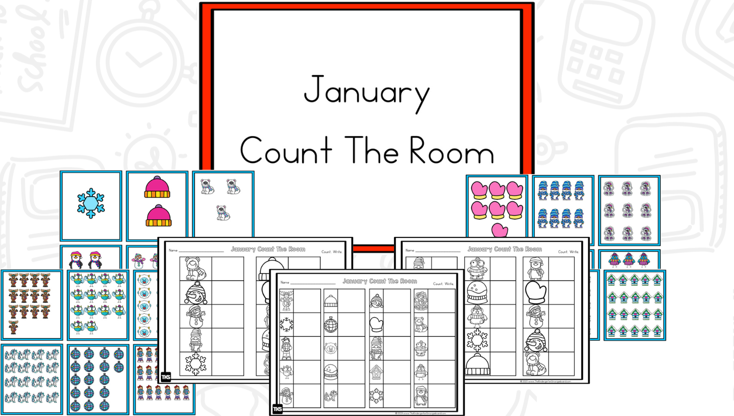 Count the Room for the Whole Year! – The Kindergarten Smorgasboard ...