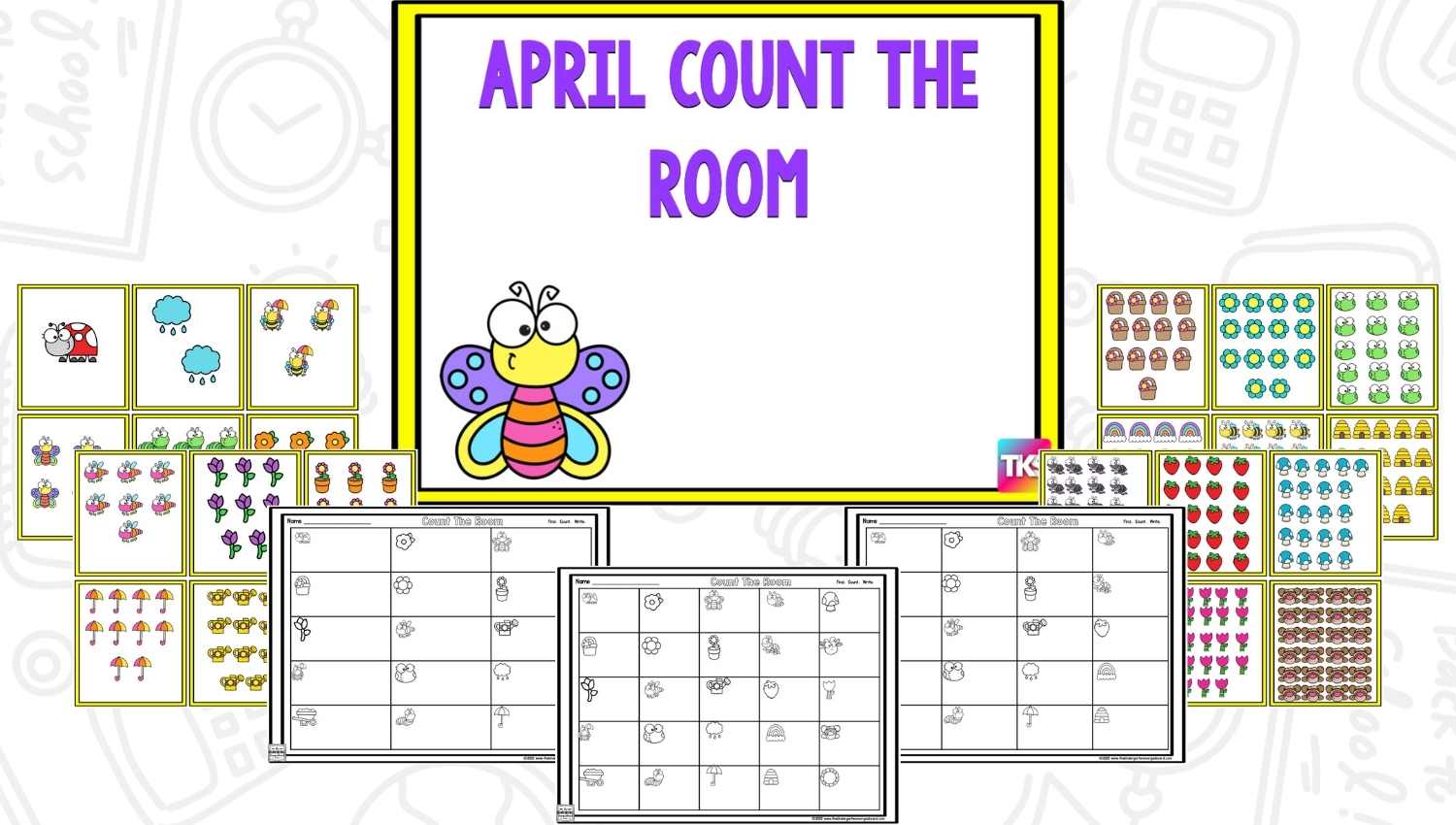 Count the Room for the Whole Year! – The Kindergarten Smorgasboard ...