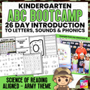 ABC Bootcamp®: A 26-Day Introduction to Letters and Sounds (Army Theme ...