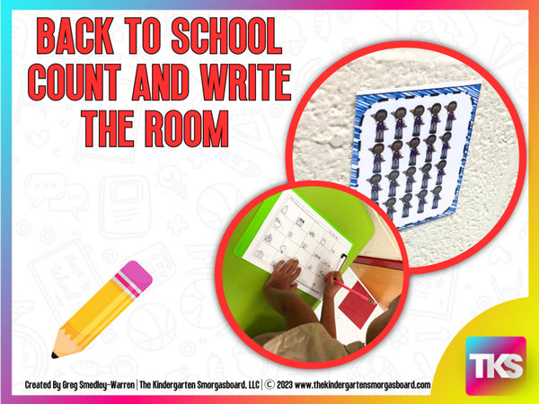 Back to School: Differentiated Count and Write the Room – The ...
