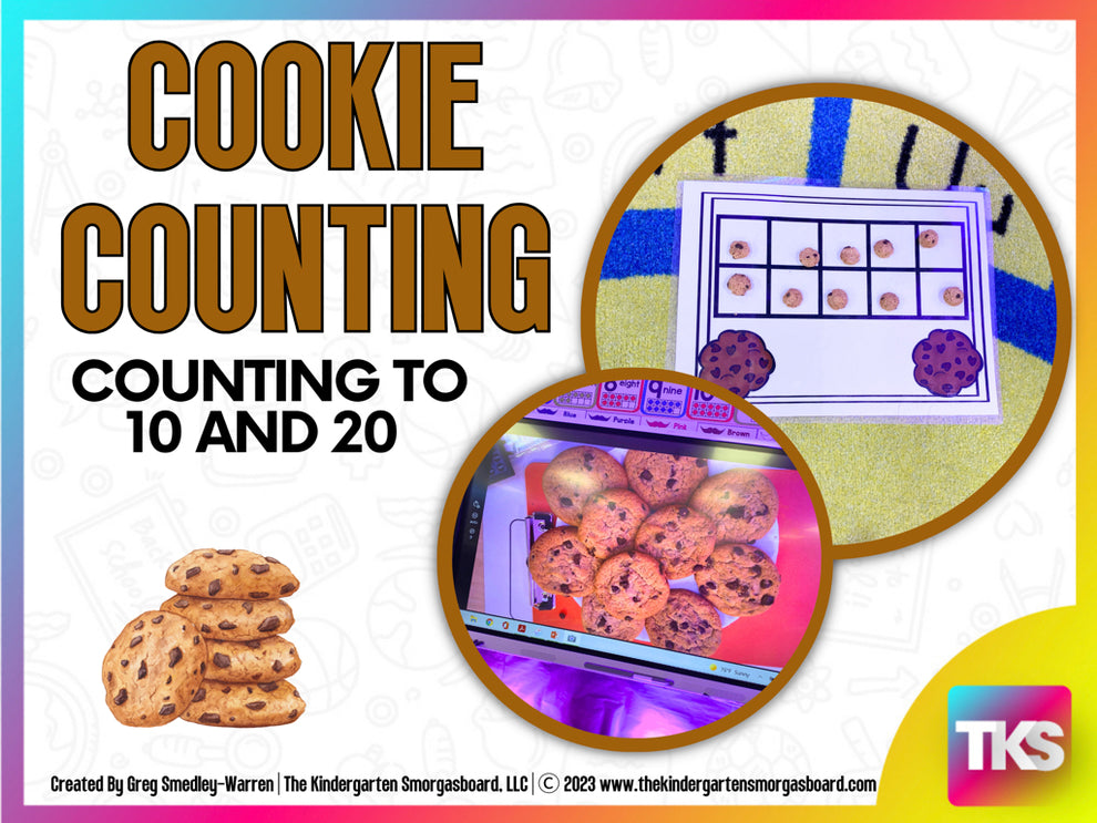 Cookie Counting with Ten Frames and Numbers – The Kindergarten ...