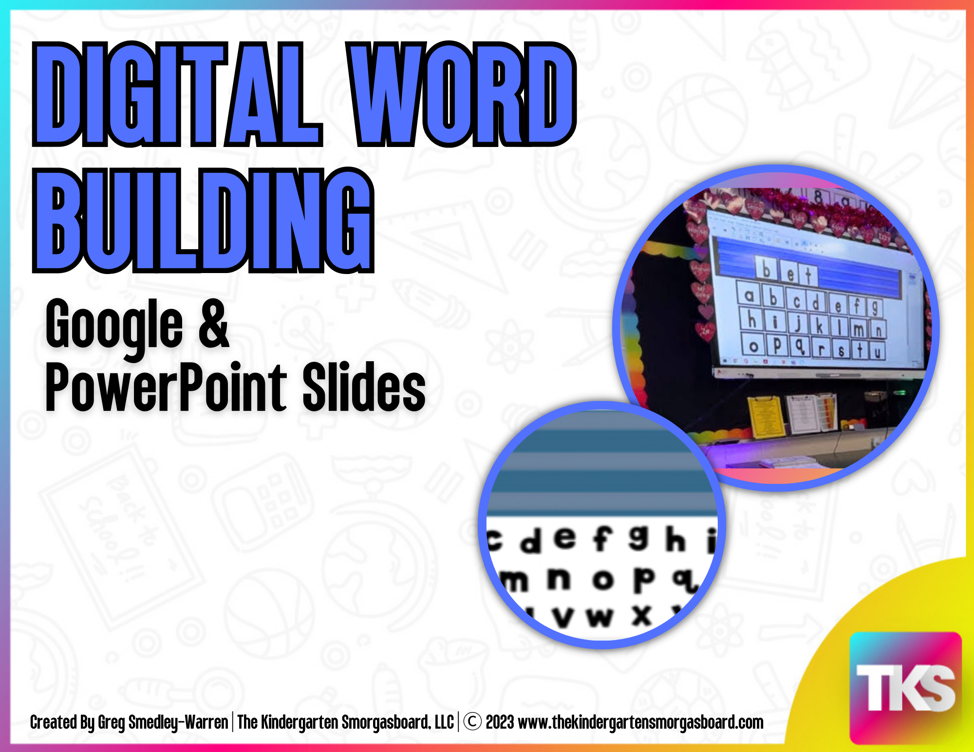 Digital Word Building – The Kindergarten Smorgasboard Online Store