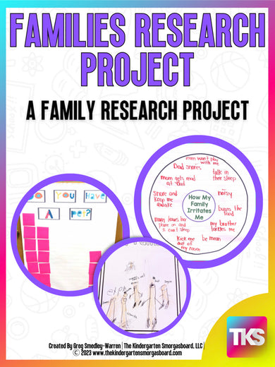 Research Projects – The Kindergarten Smorgasboard Online Store