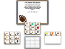 Football Math and Literacy Centers – The Kindergarten Smorgasboard ...