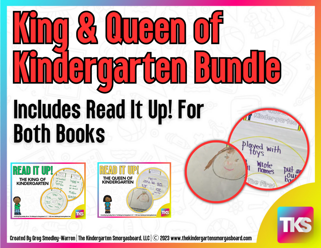 Read It Up! The King & Queen Of Kindergarten Bundle – The Kindergarten ...