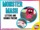 Monster Mash Letter Recognition FREEBIE! – The Kindergarten ...