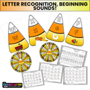 Candy Corn Letters and Sounds – The Kindergarten Smorgasboard Online Store