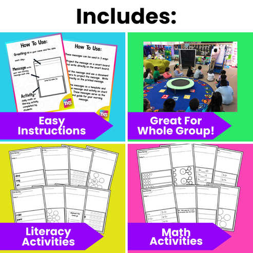 Morning Messages BUNDLE! – The Kindergarten Smorgasboard Online Store