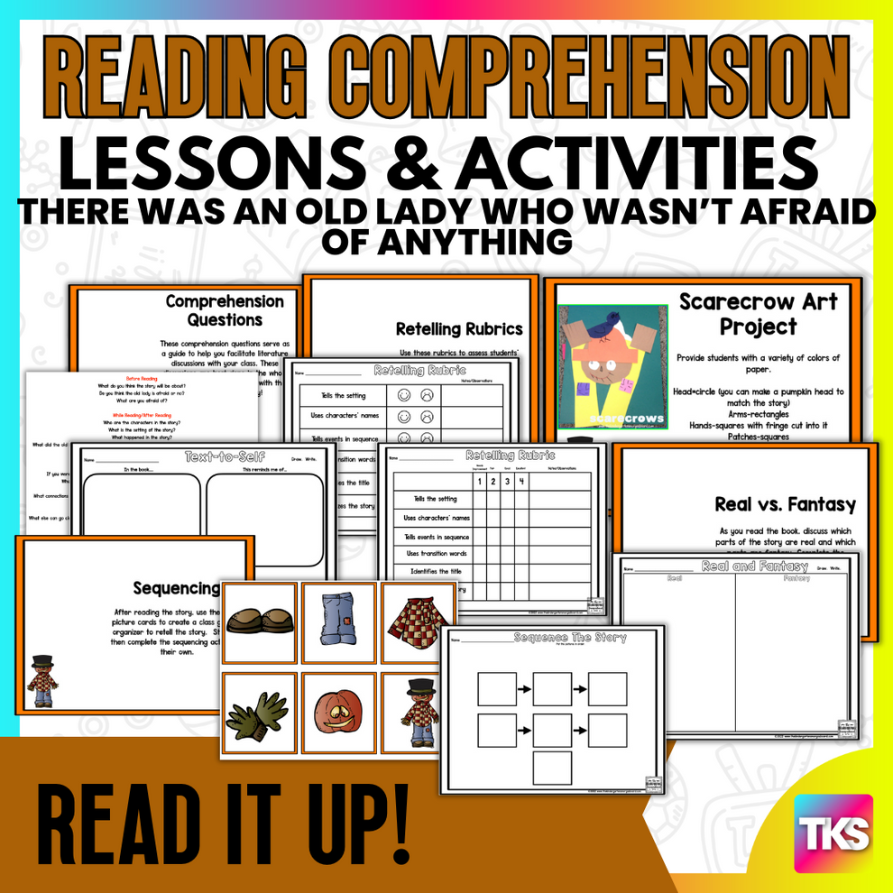 Read It Up! There Was An Old Lady Who Wasn't Afraid Of Anything – The ...