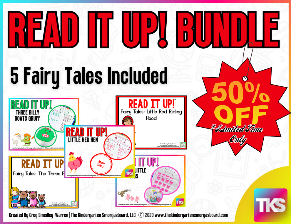 Read It Up! Fairy Tales Bundle – The Kindergarten Smorgasboard Online Store