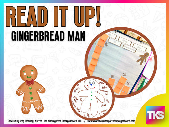 Read It Up! Gingerbread Man – The Kindergarten Smorgasboard Online Store