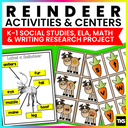 Reindeer: A Research and Writing Project PLUS Centers! – The ...