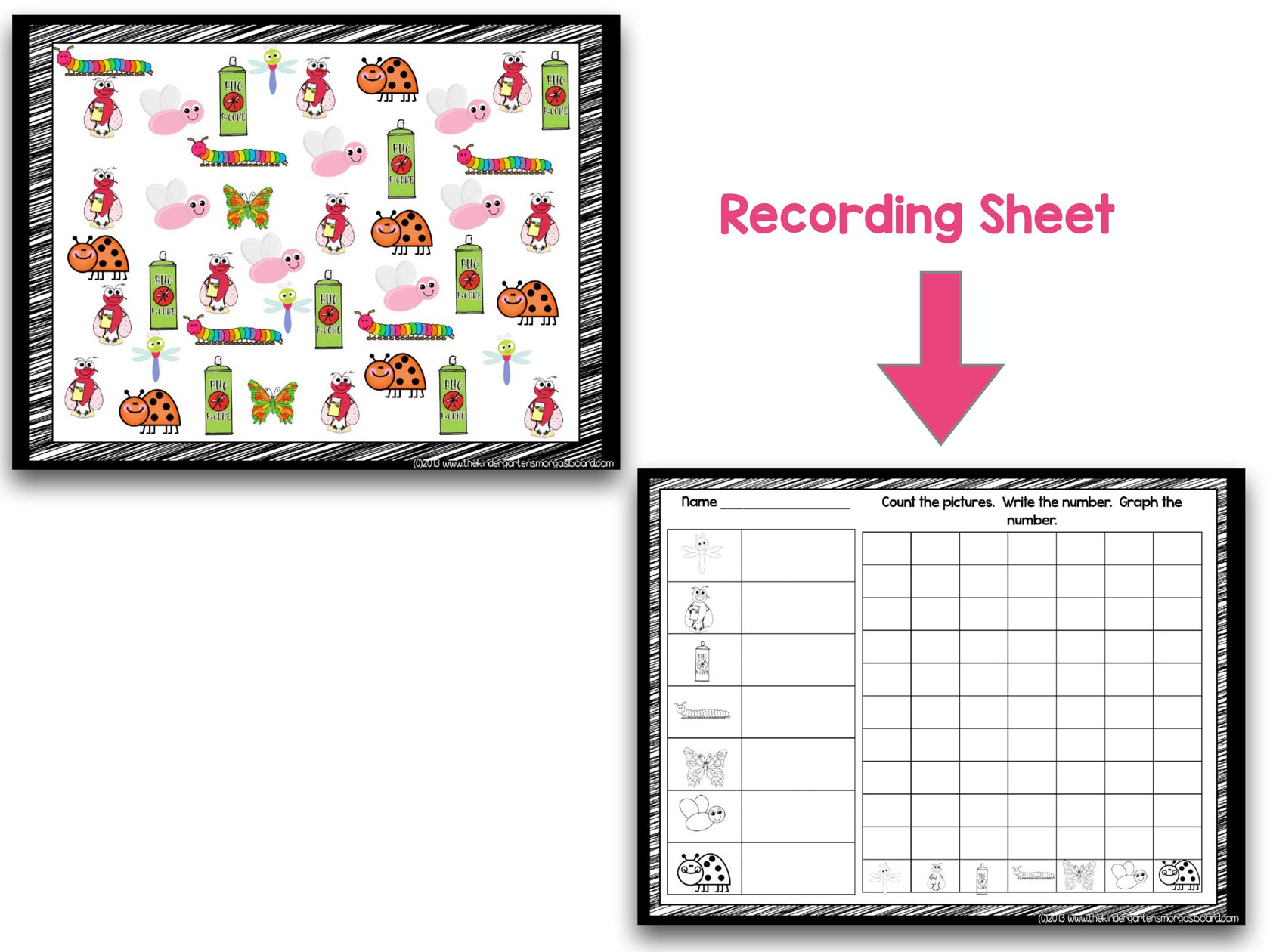 See, Count, Graph: Math and Graphing Creation – The Kindergarten ...