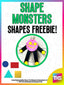 Shape Monsters Freebie – The Kindergarten Smorgasboard Online Store