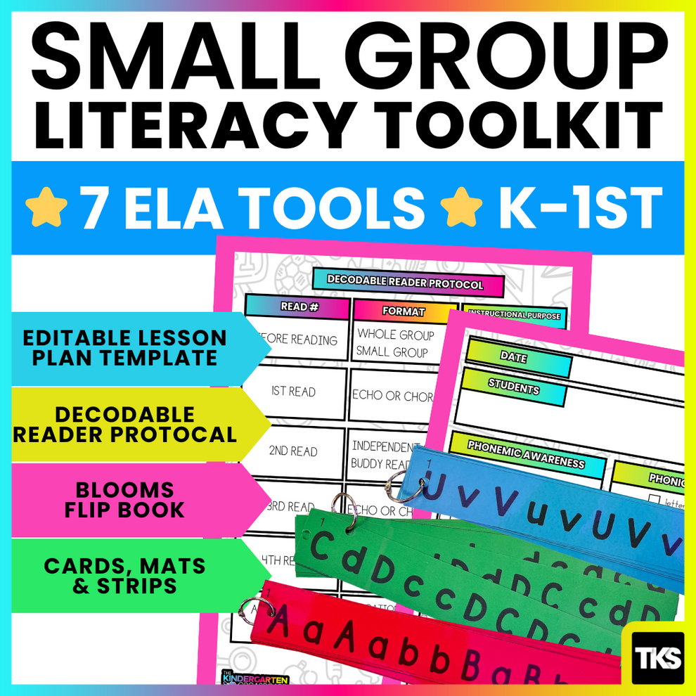 Small Group Literacy Toolkit – The Kindergarten Smorgasboard Online Store