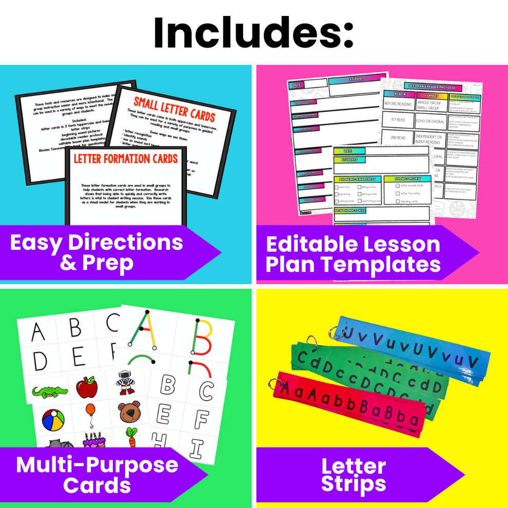 Small Group Literacy Toolkit – The Kindergarten Smorgasboard Online Store