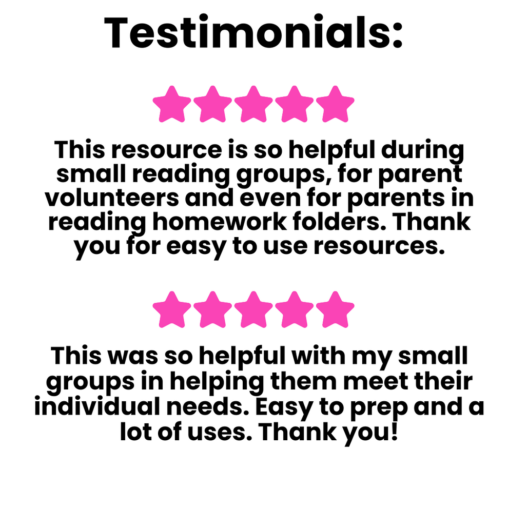 Small Group Literacy Toolkit – The Kindergarten Smorgasboard Online Store