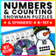 Snowman Numbers & Counting - Puzzles & Spinners – The Kindergarten ...
