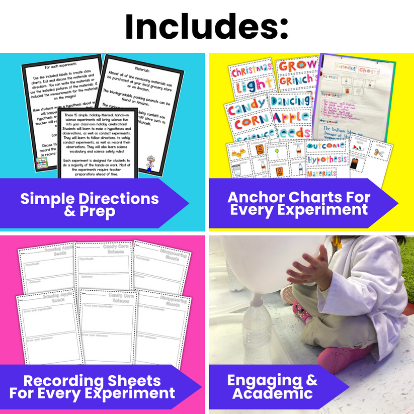 Student Scientists in the Classroom Holiday Edition: 15 Hands-On Scien ...