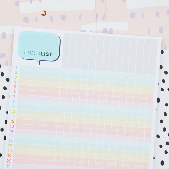 Notepad - Checklist – The Kindergarten Smorgasboard Online Store