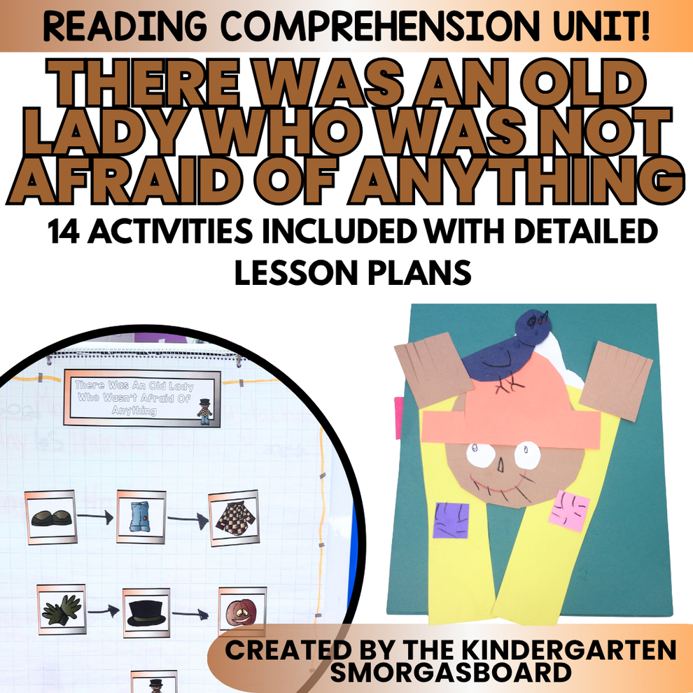 There Was an Old Lady Who Wasn’t Afraid of Anything Activities – The ...