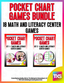 Pocket Chart Games BUNDLE! – The Kindergarten Smorgasboard Online Store