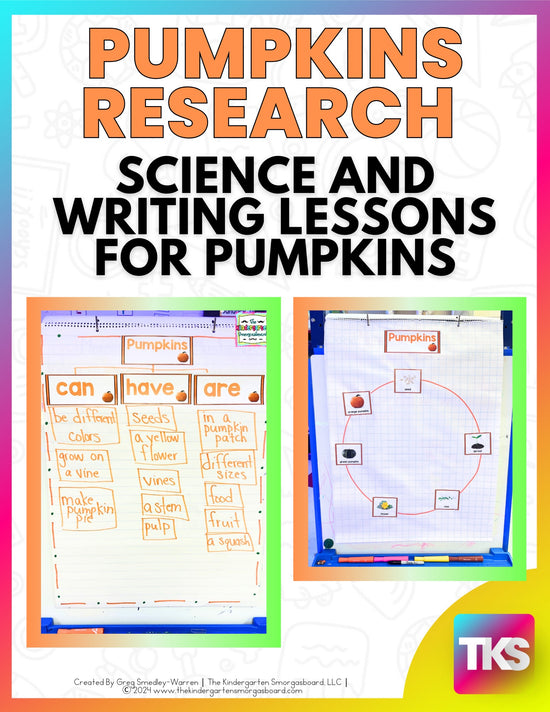 Pumpkins Research Project PLUS Centers – The Kindergarten Smorgasboard ...