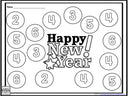 New Year's Roll and Color FREEBIE! – The Kindergarten Smorgasboard ...