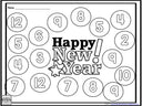 New Year's Roll and Color FREEBIE! – The Kindergarten Smorgasboard ...